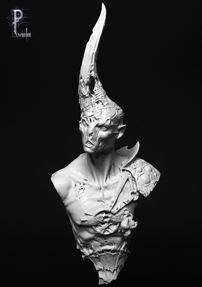 Lucifer - miniature / bust / resin / demon / fantasy / figure / model ...